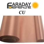 RF RFID Shielding Copper Fabric Roll 43" x 1' Signal Blocking Material ...