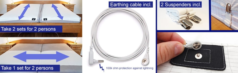 Earthing Grounding Half Sheet by Nasafes