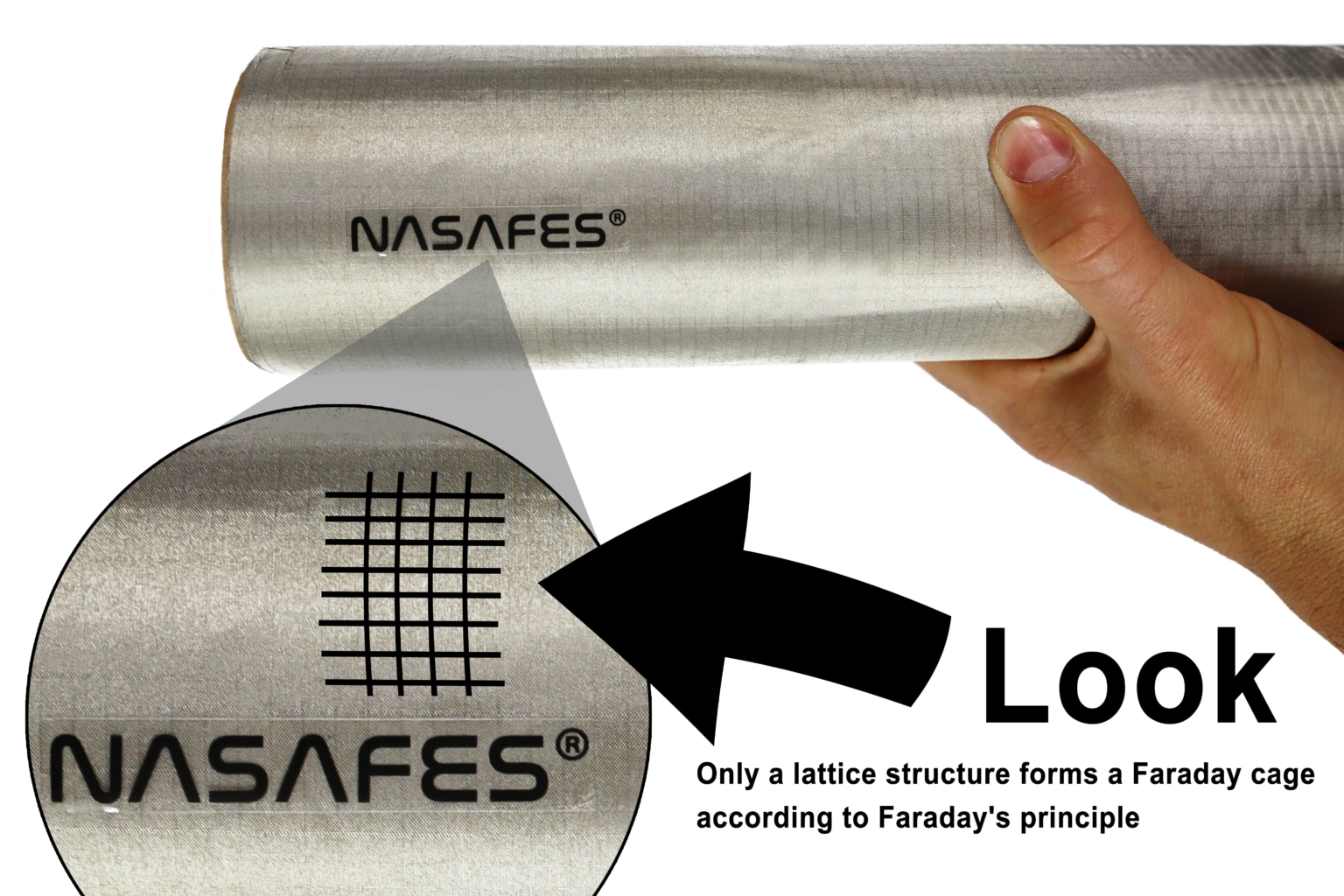 Faraday fabric by the yard - Nasafes