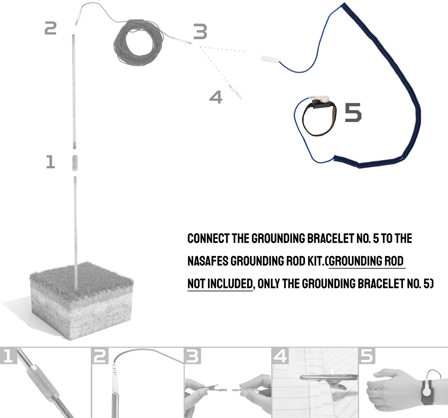 How do you ground yourself with a grounding bracelet? - Nasafes